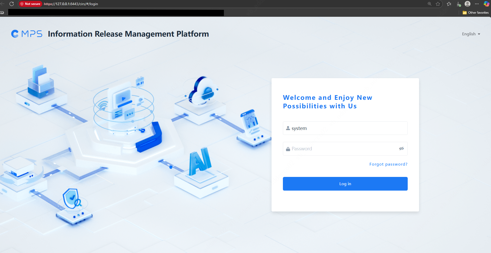 Install MPS server (Digital Signage) – Dahua Thailand